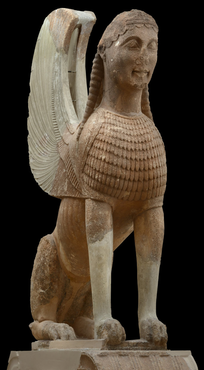Sphinx of the Naxians - Archaeological Site of Delphi